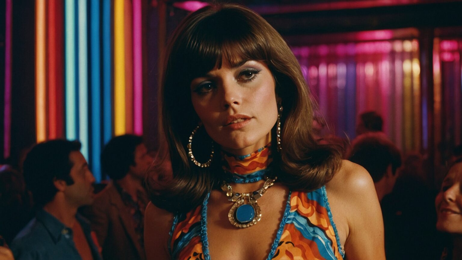 1970s Disco: Shiny and Bold Fashion Colors - Clothes Color Guide
