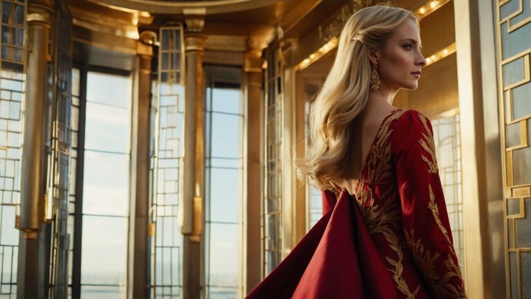 Red and Gold Fashion: Timeless Elegance and Bold Style - Clothes Color ...