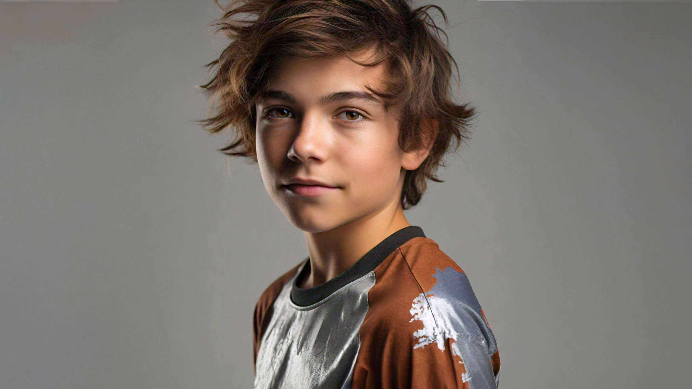 Silver & Bark: Metallic Sheen with Earthy Browns - Clothes Color Guide