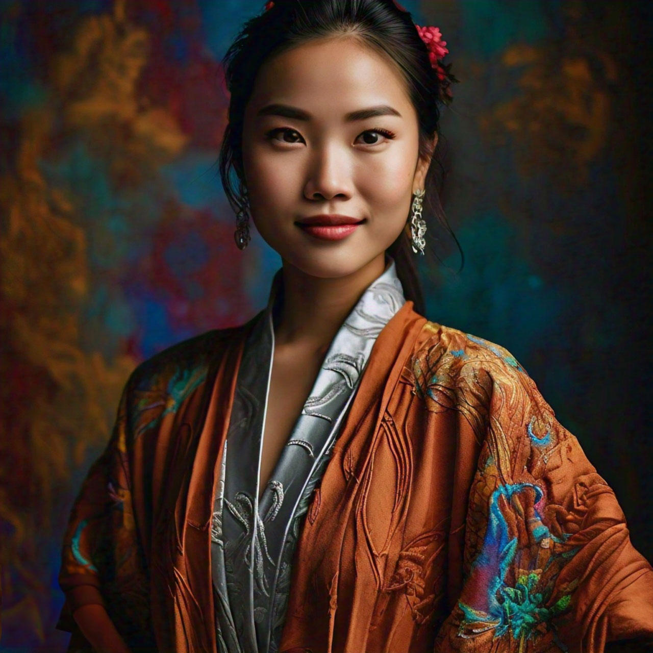 Silver & Bark: Metallic Sheen with Earthy Browns - Clothes Color Guide