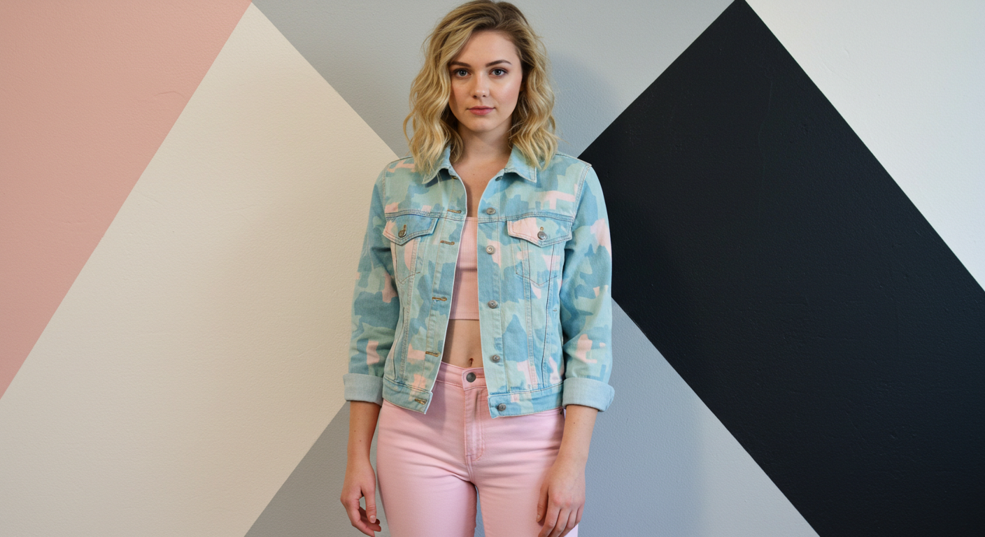 Contrasting Denims: How Colorful Jackets Transform Classic Jeans ...