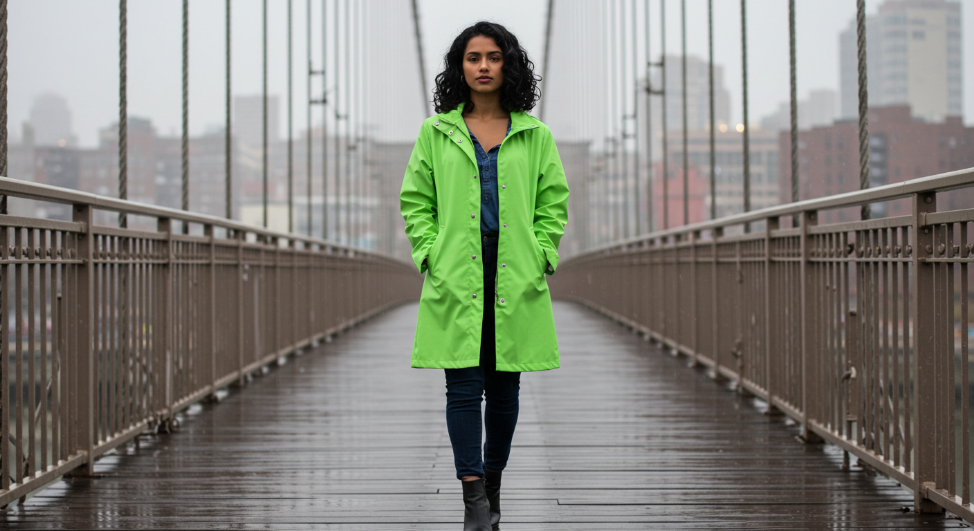 Raincoat Radiance: Bright Colors for Wet Weather - Clothes Color Guide