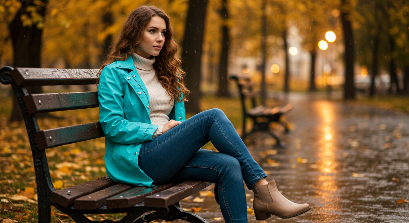Raincoat Radiance: Bright Colors for Wet Weather - Clothes Color Guide