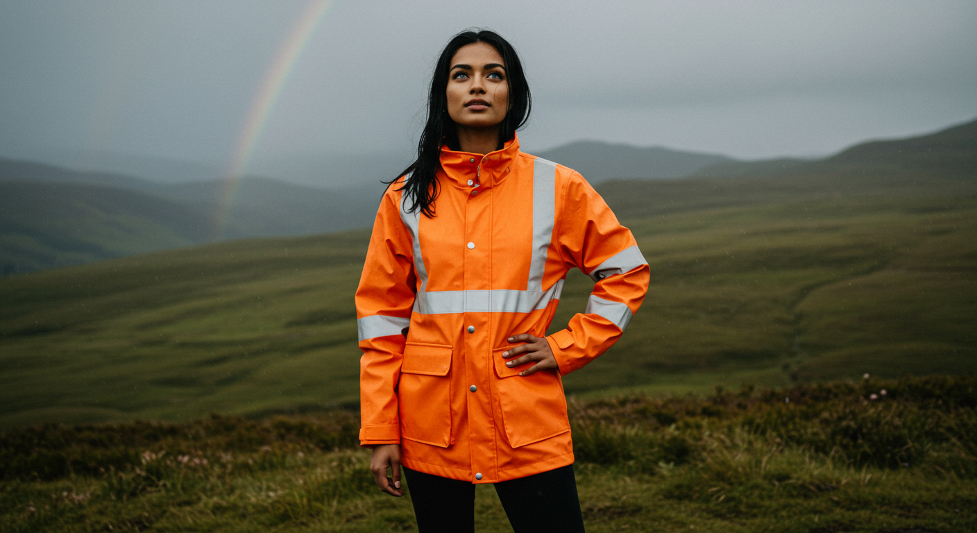Raincoat Radiance: Bright Colors for Wet Weather - Clothes Color Guide