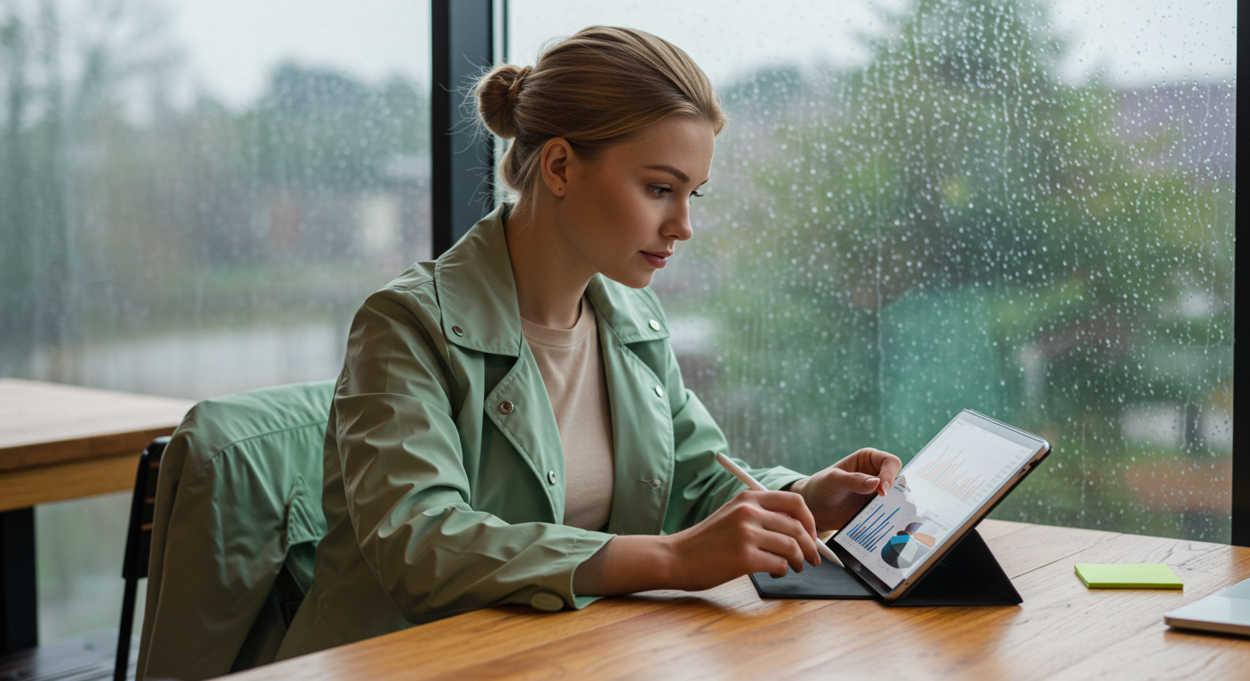 Raincoat Radiance: Bright Colors for Wet Weather - Clothes Color Guide