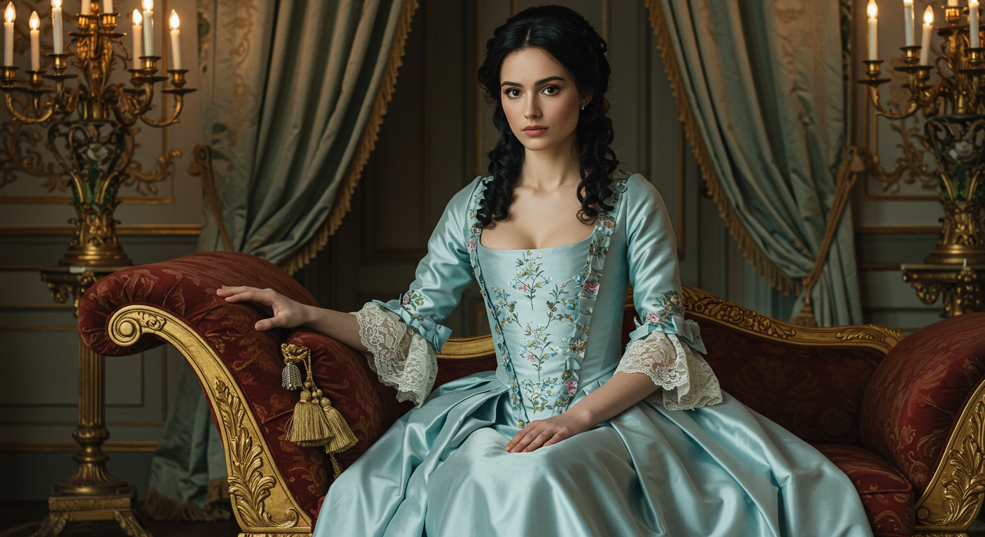 The Soft Pastels of the Rococo Period - Clothes Color Guide