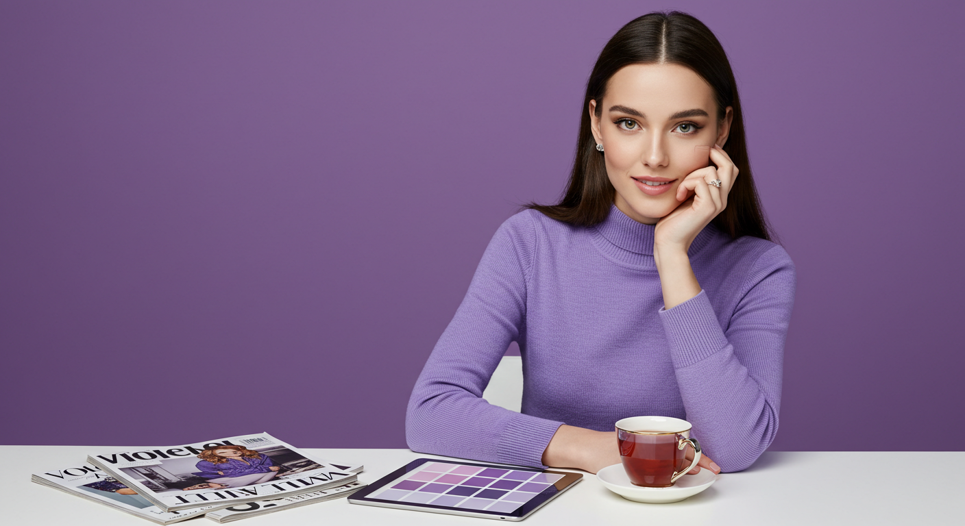 Violet Vibes: 10 Ways to Make Violet Your Fashion Statement - Clothes ...