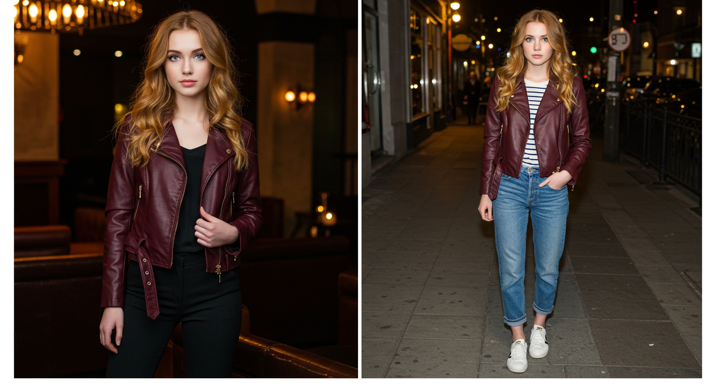 Rainbow Leather: How to Style Colored Jackets Beyond Black - Clothes ...
