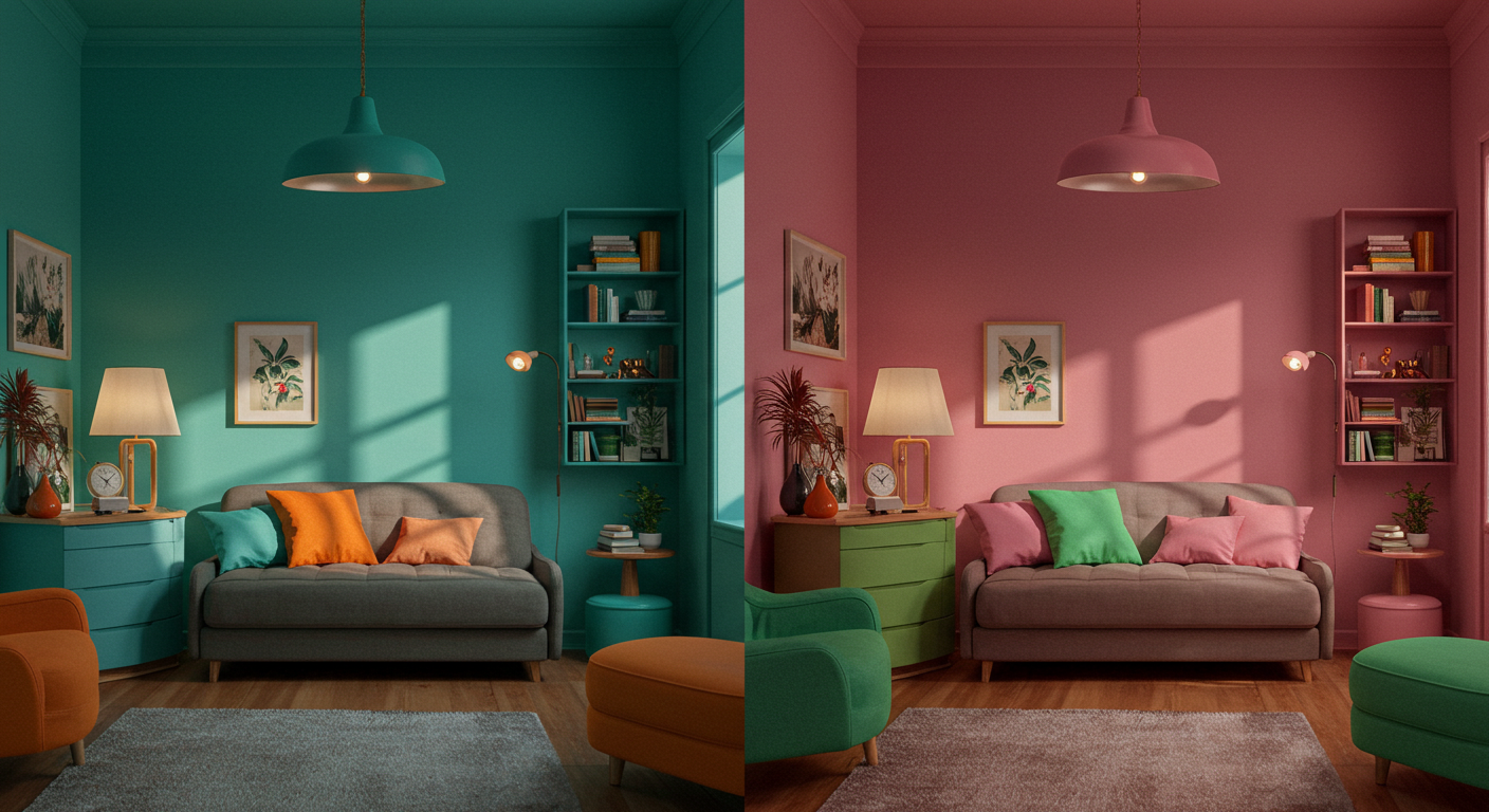 Bold & Beautiful: Using Bright Colors in Home Decor - Clothes Color Guide