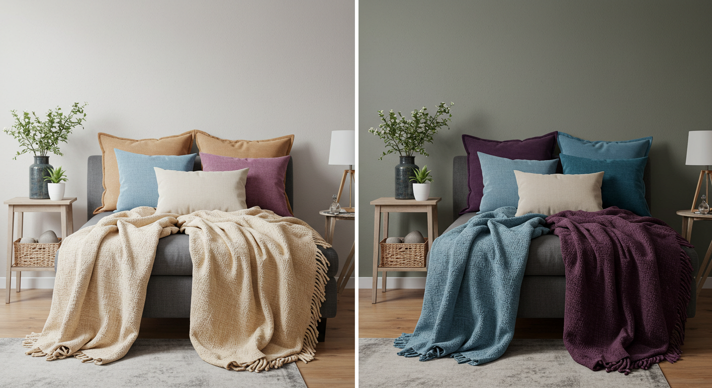 Creating a Cohesive Color Scheme in Every Room - Clothes Color Guide