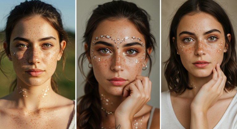 Fake Freckles: Creating a Youthful, Sun-Kissed Appearance - Clothes ...