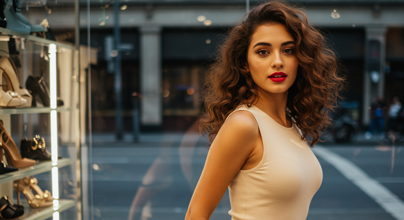 Makeup and Clothing Sync: Matching Eyeshadow, Lipstick, and Outfit Hues ...