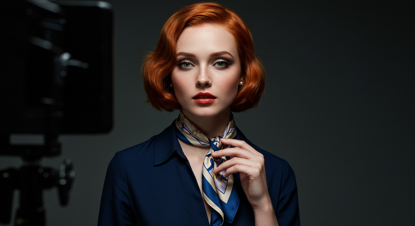Makeup and Clothing Sync: Matching Eyeshadow, Lipstick, and Outfit Hues ...