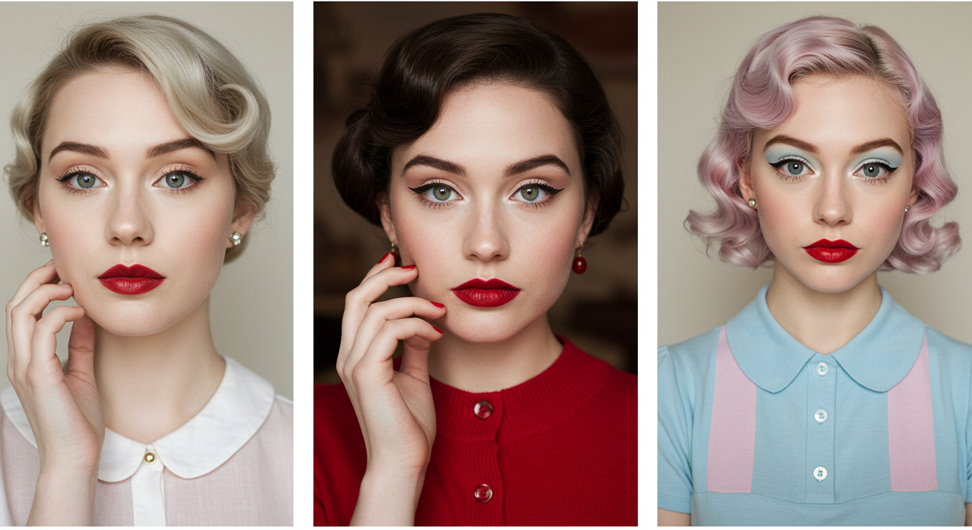 The Best Makeup Colors for a Retro, Vintage-Inspired Vibe - Clothes ...