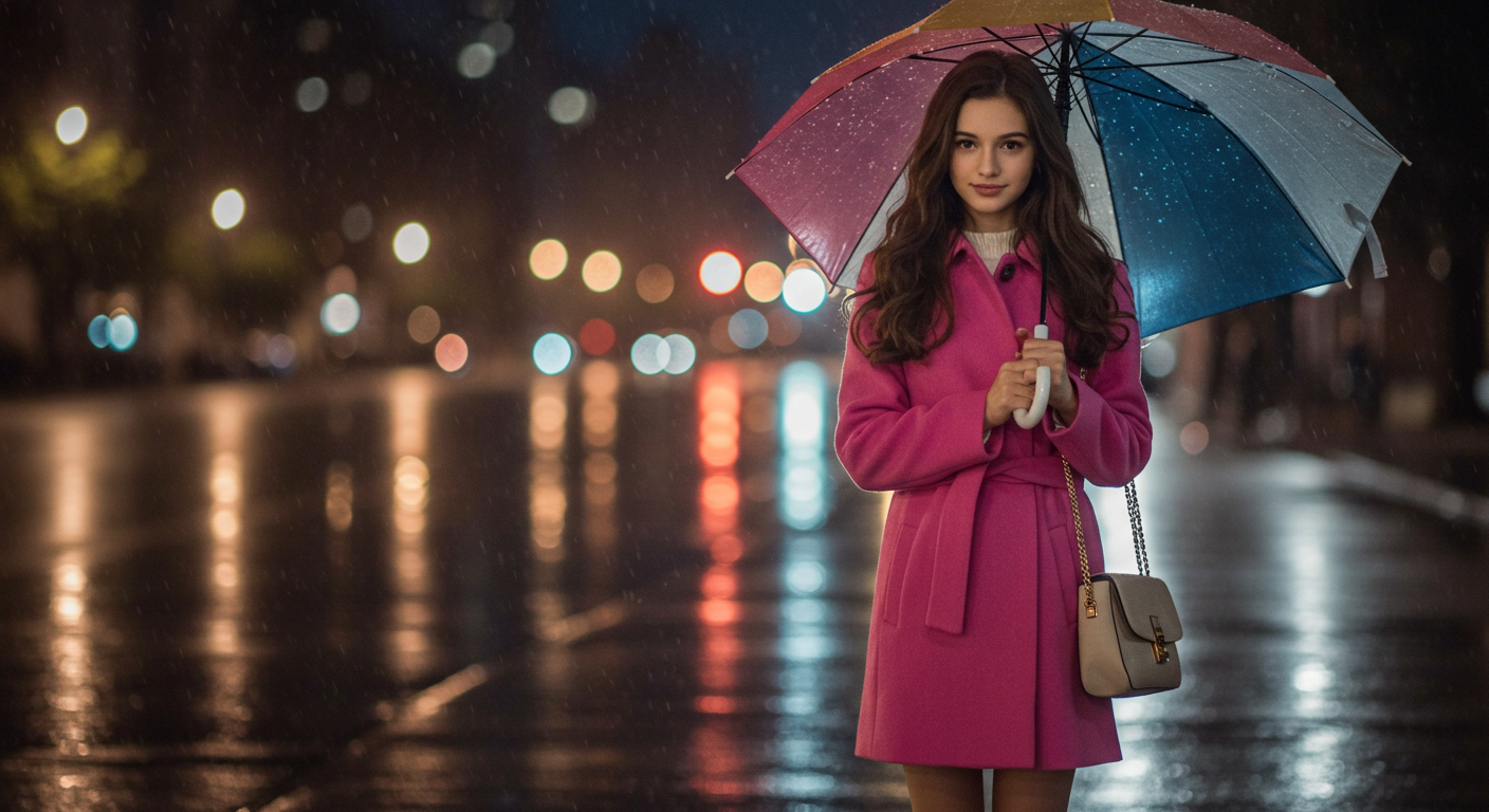 Umbrella Utopia: Bright Colors for Rainy Days - Clothes Color Guide