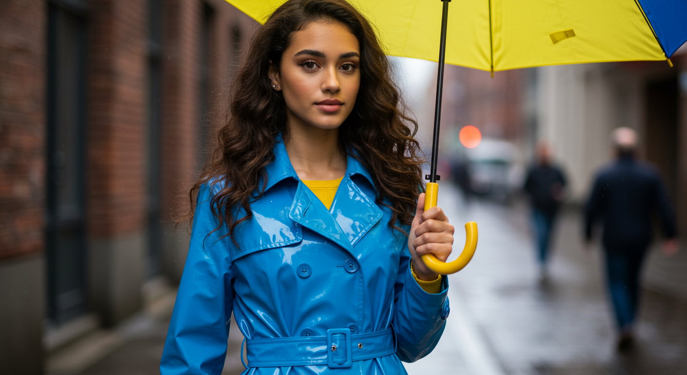 Umbrella Utopia: Bright Colors for Rainy Days - Clothes Color Guide
