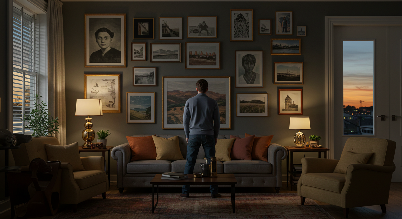 Creating a Gallery Wall: Tips for Displaying Art with Color - Clothes ...