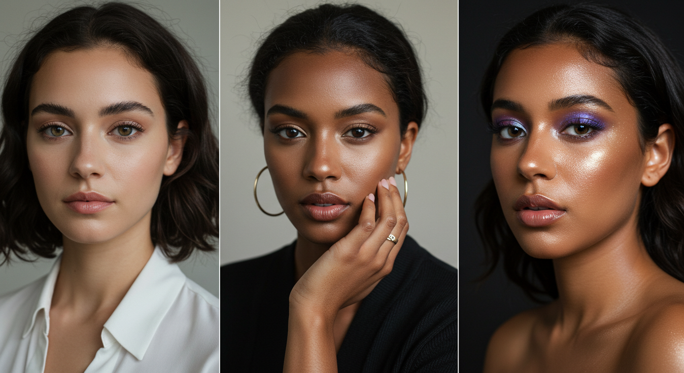 How to Choose Highlighter Colors for Every Skin Tone - Clothes Color Guide