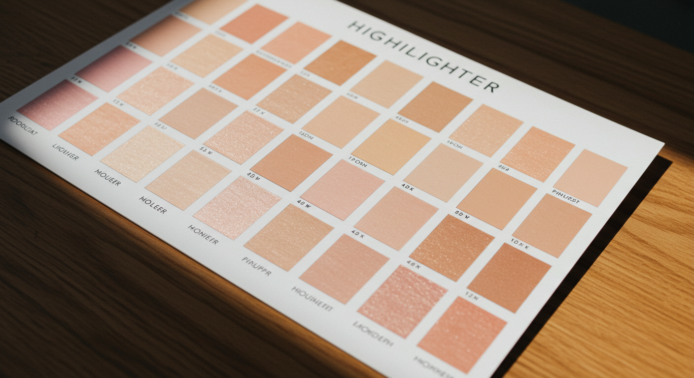 How to Choose Highlighter Colors for Every Skin Tone - Clothes Color Guide