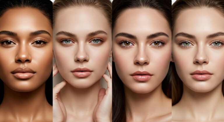 Natural Makeup Colors for a No-Makeup Look - Clothes Color Guide