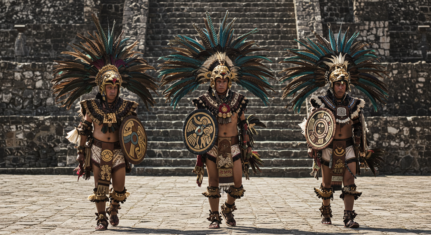 The Aztec Empire: Crimson Sacrifices and Jade Cityscapes - Clothes ...