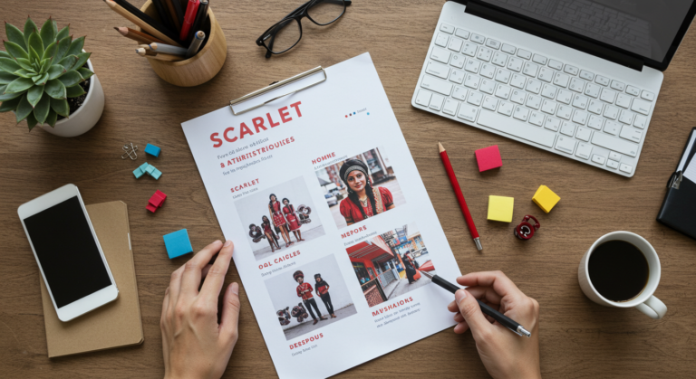 The Meaning of Scarlet Color: Behind Its Bold Statement - Clothes Color ...
