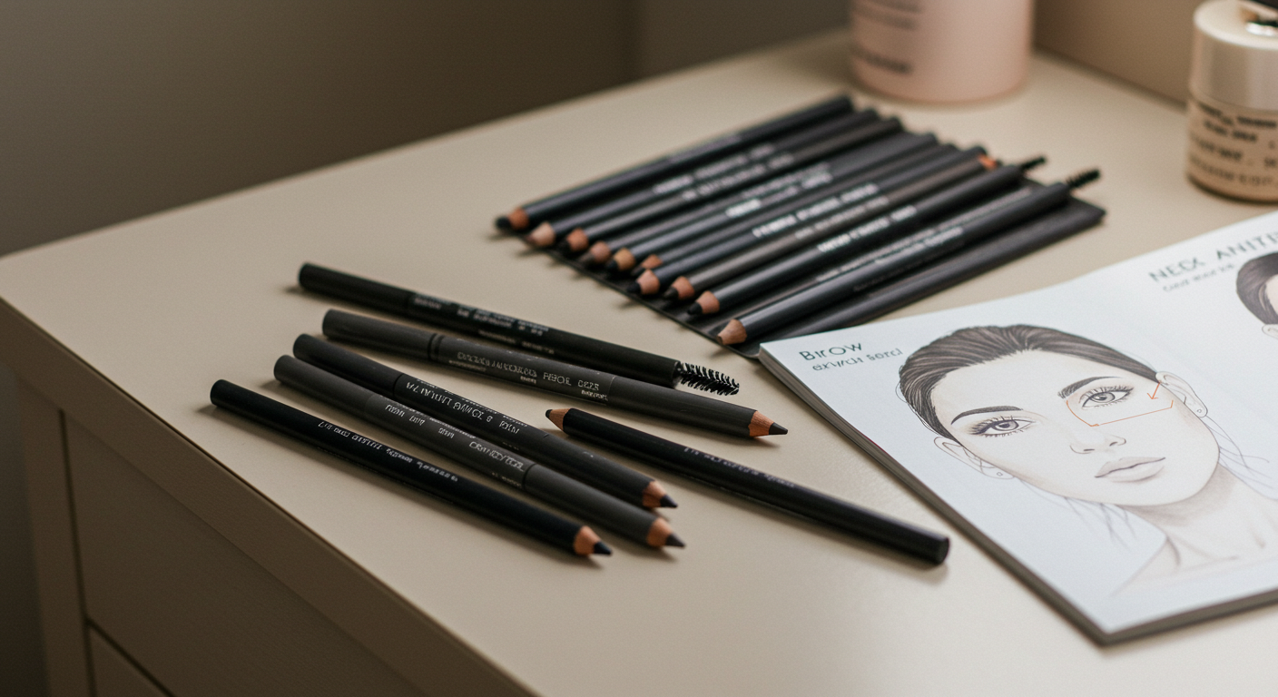 Top Brow Pencil Colors for Perfectly Defined Arches - Clothes Color Guide
