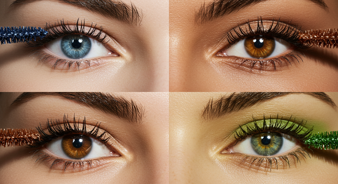 Vibrant Mascara Colors: Ditch Black for a Bold Twist - Clothes Color Guide