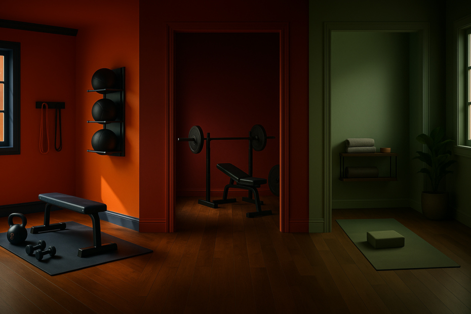 Energize Your Home Gym: Color Ideas for Workout Spaces - Clothes Color ...