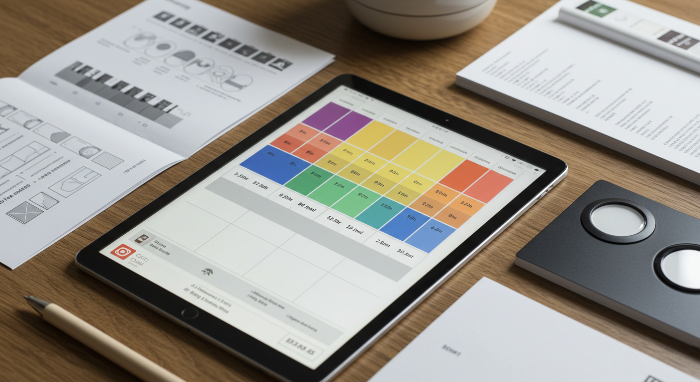 Enhancing Brand Recognition with a Strategic Palette - Clothes Color Guide