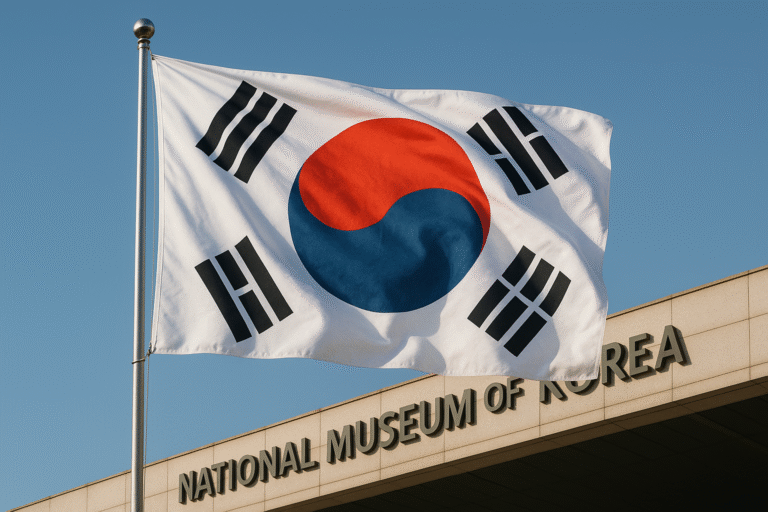 South Korea’s Modern Palette: Hanbok Pastels, Taeguk Red‑Blue, and K ...