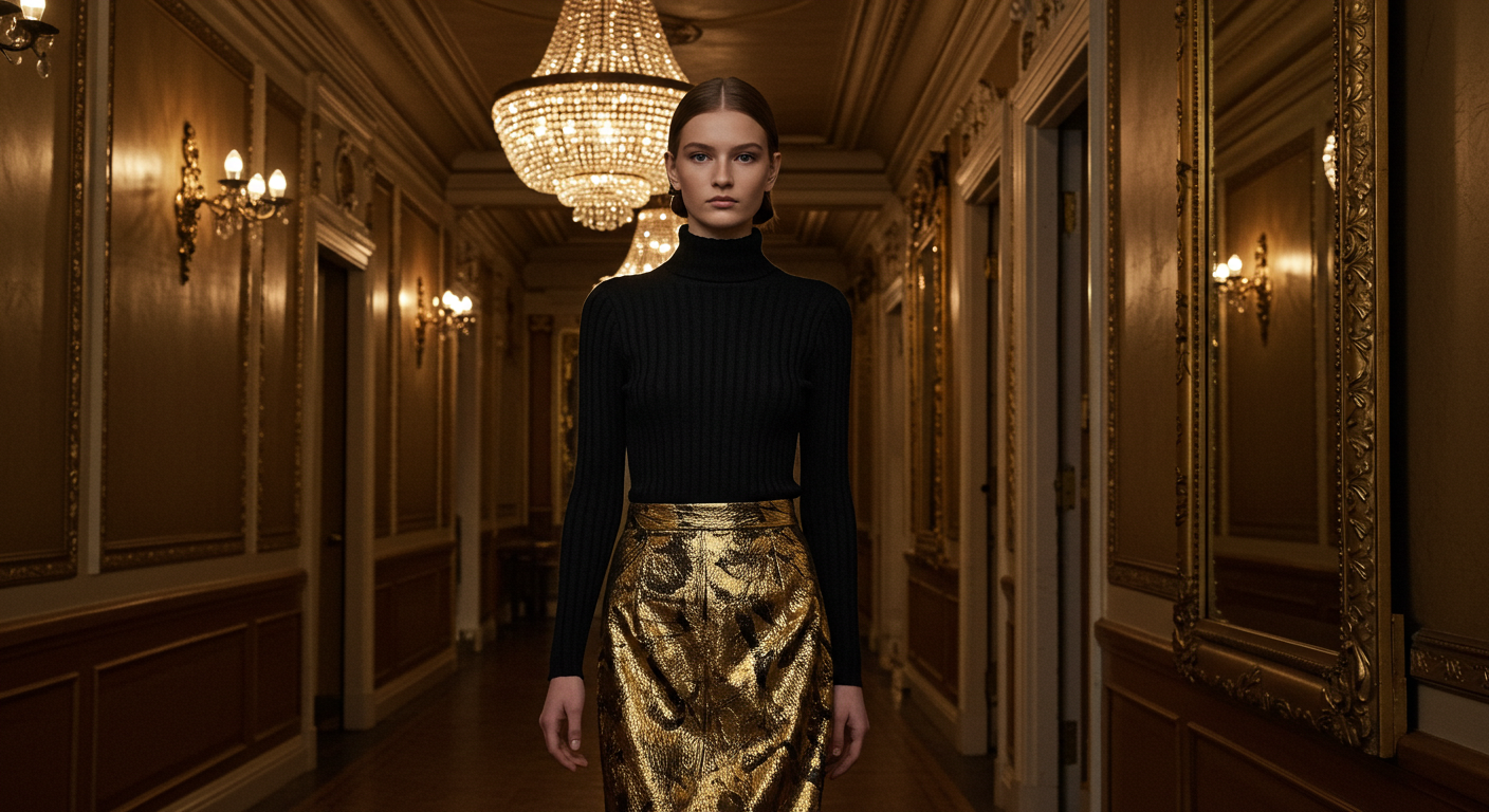 Gilded Midnight: A Complete Black-and-Gold Fashion Guide for Women ...