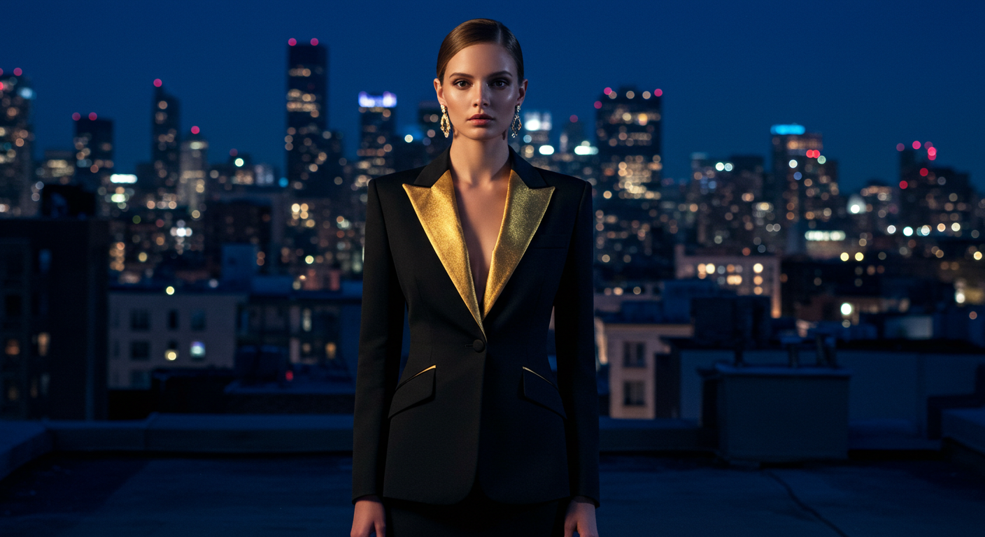 Gilded Midnight: A Complete Black-and-Gold Fashion Guide for Women ...