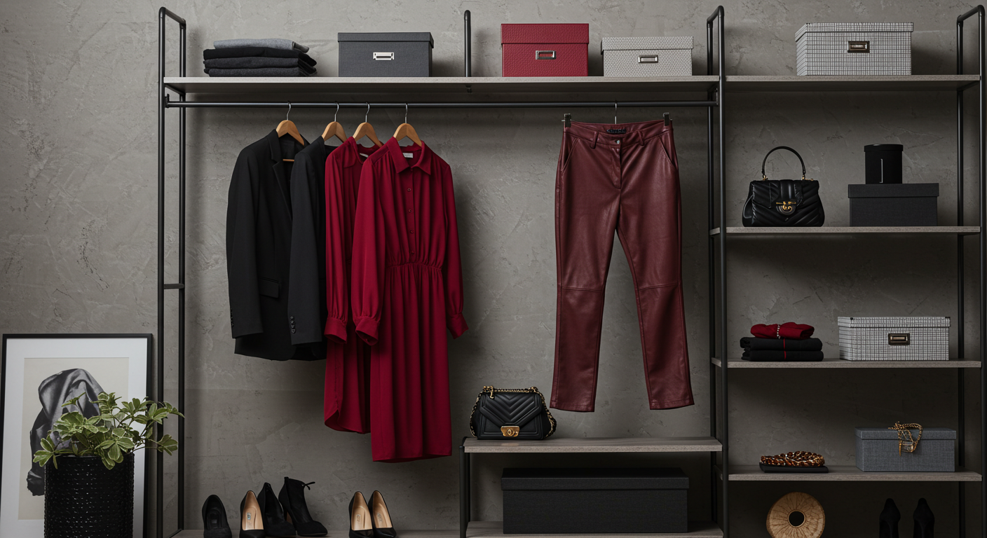 Power Pairing: Mastering Red and Black in Women’s Fashion - Clothes ...